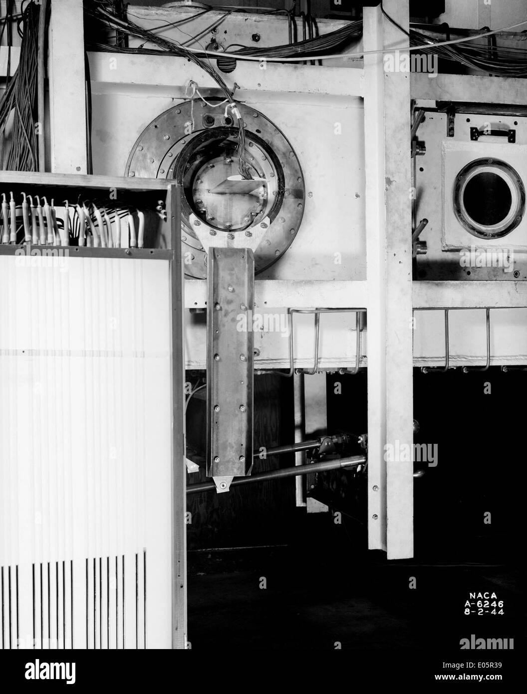 The 1 x 3.5-foot high-speed wind tunnel is used for aerodynamic and ...