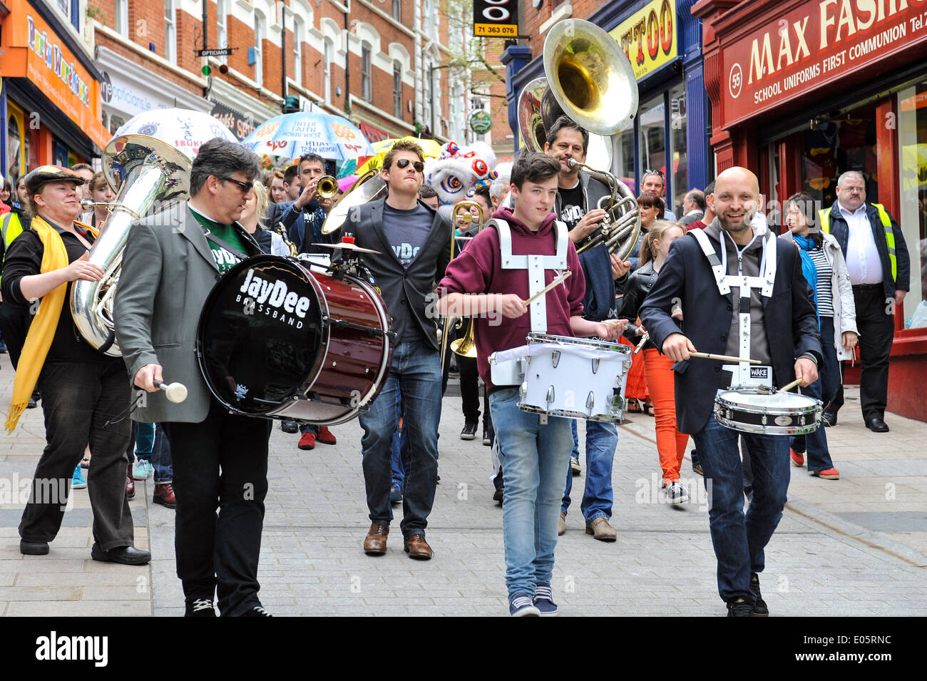 Waterloo street londonderry hi-res stock photography and images - Alamy
