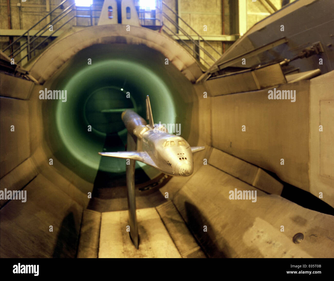 The 16-Foot Transonic Tunnel at NASA is used for high-speed wind tunnel ...