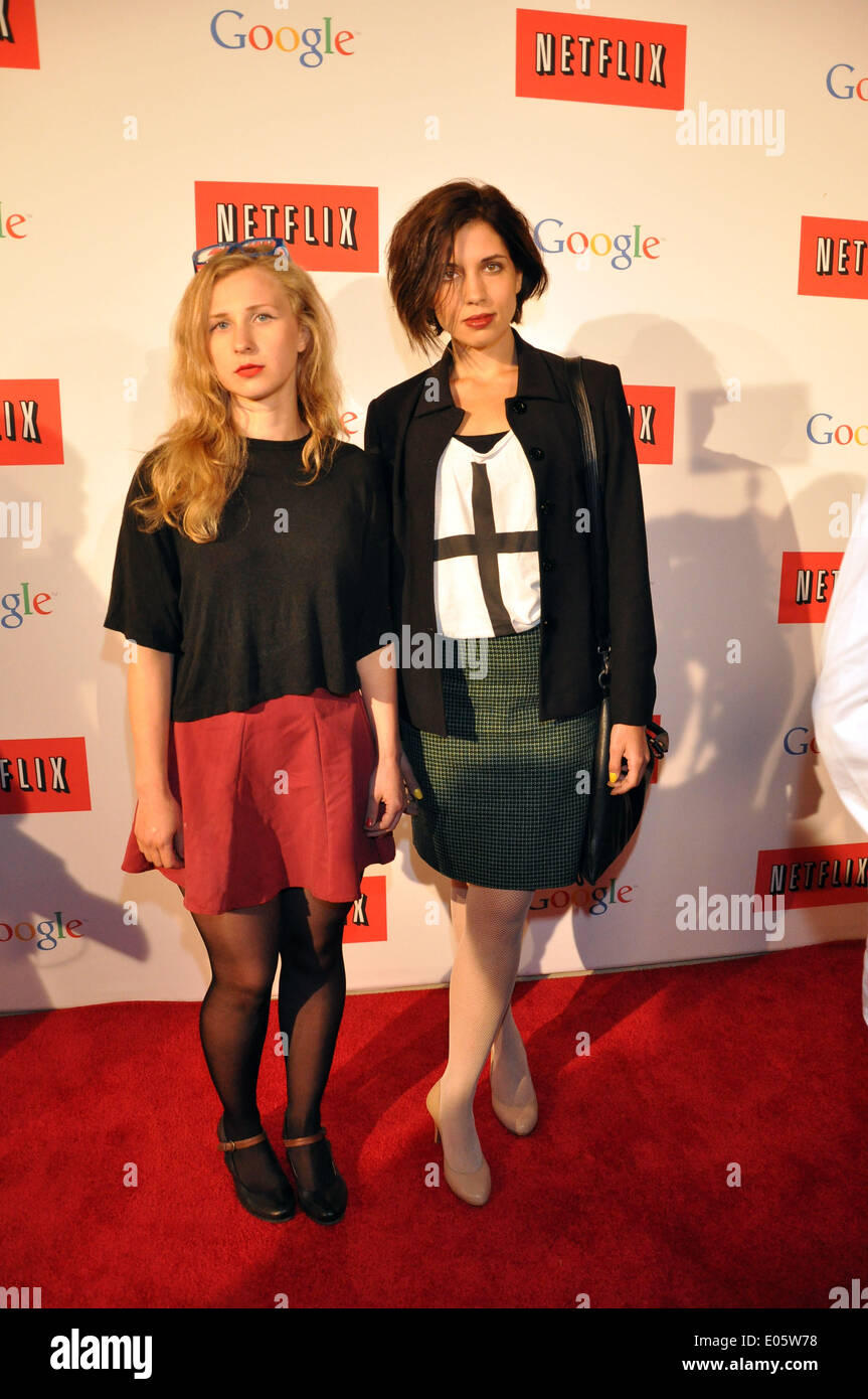 Washington, Dc, USA. 2nd May, 2014. Members of the rock band Pussy Riot ...