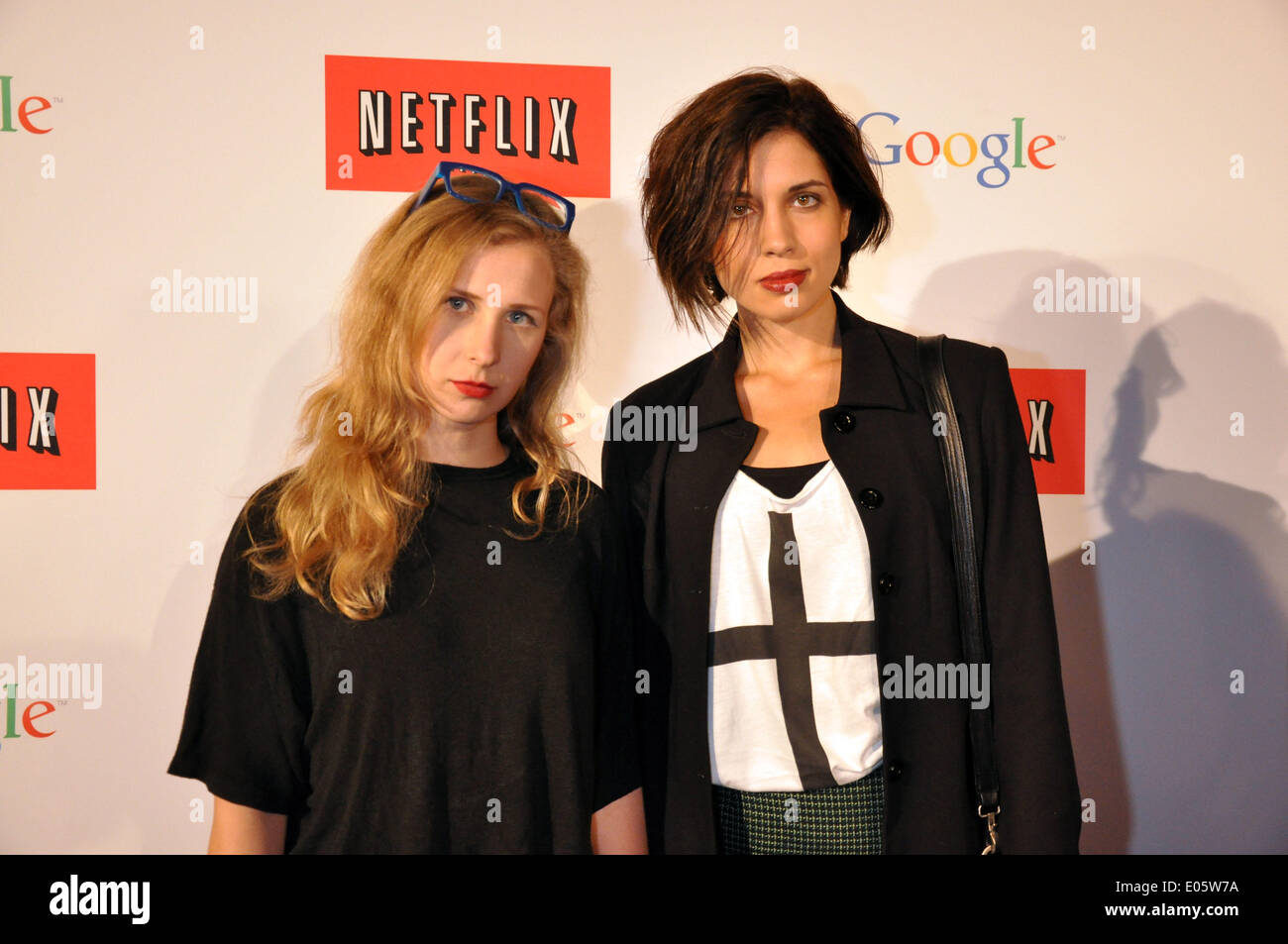 Washington, Dc, USA. 2nd May, 2014. Members of the rock band Pussy Riot ...