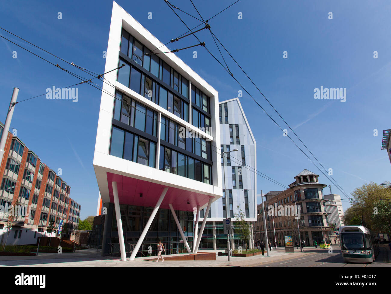 Nottingham, U.K. 3rd May 2014. Nottingham Trent University’s Byron ...