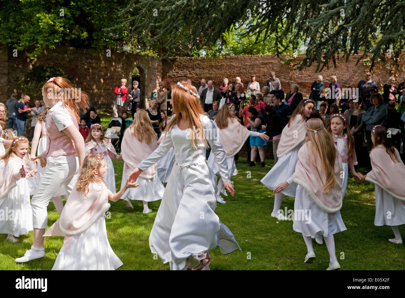 Orpington, Kent, UK. 3rd May 2014. May Queen celebrations with dancing ...