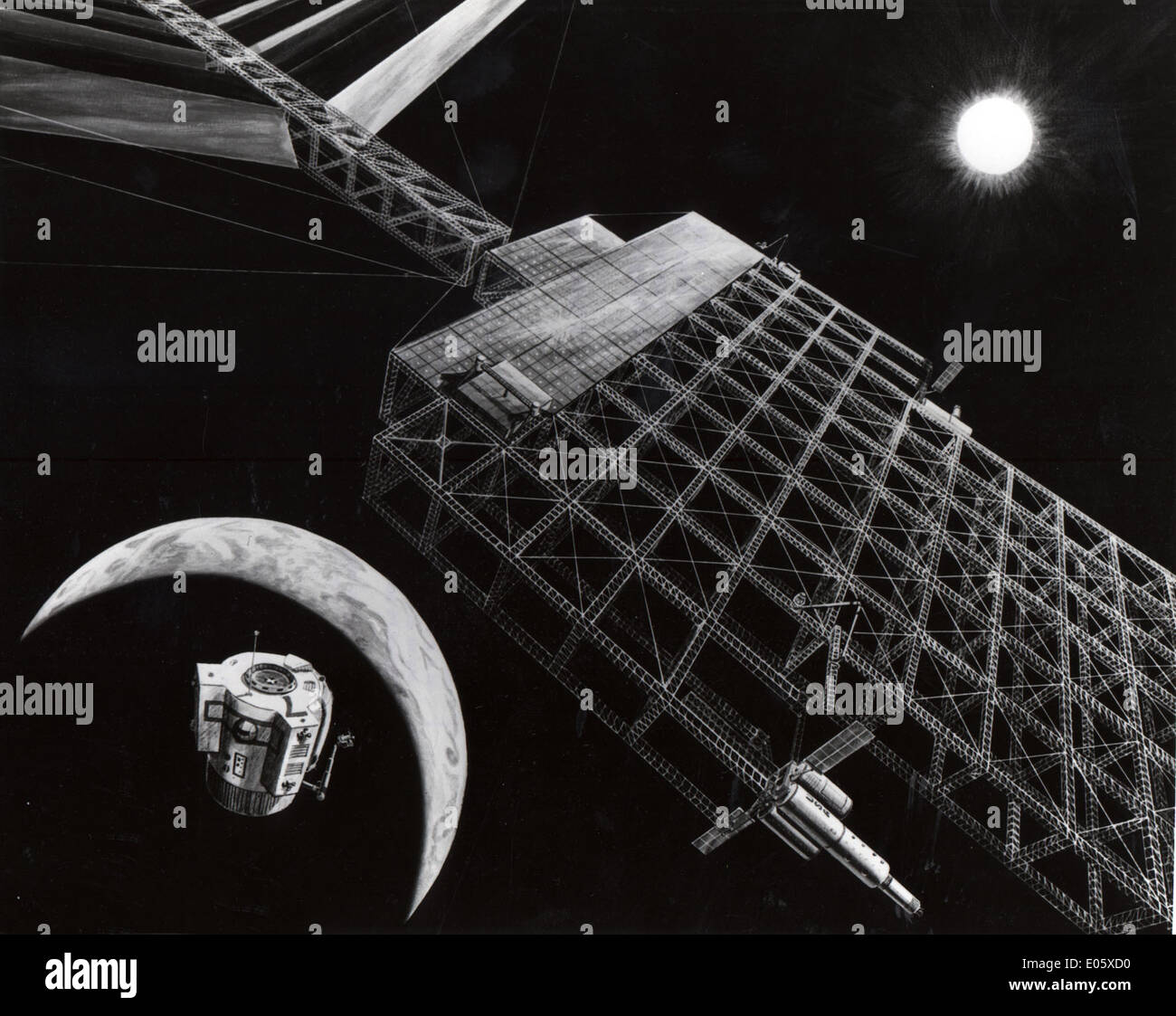 The concept of a solar power satellite, proposed as an alternative ...