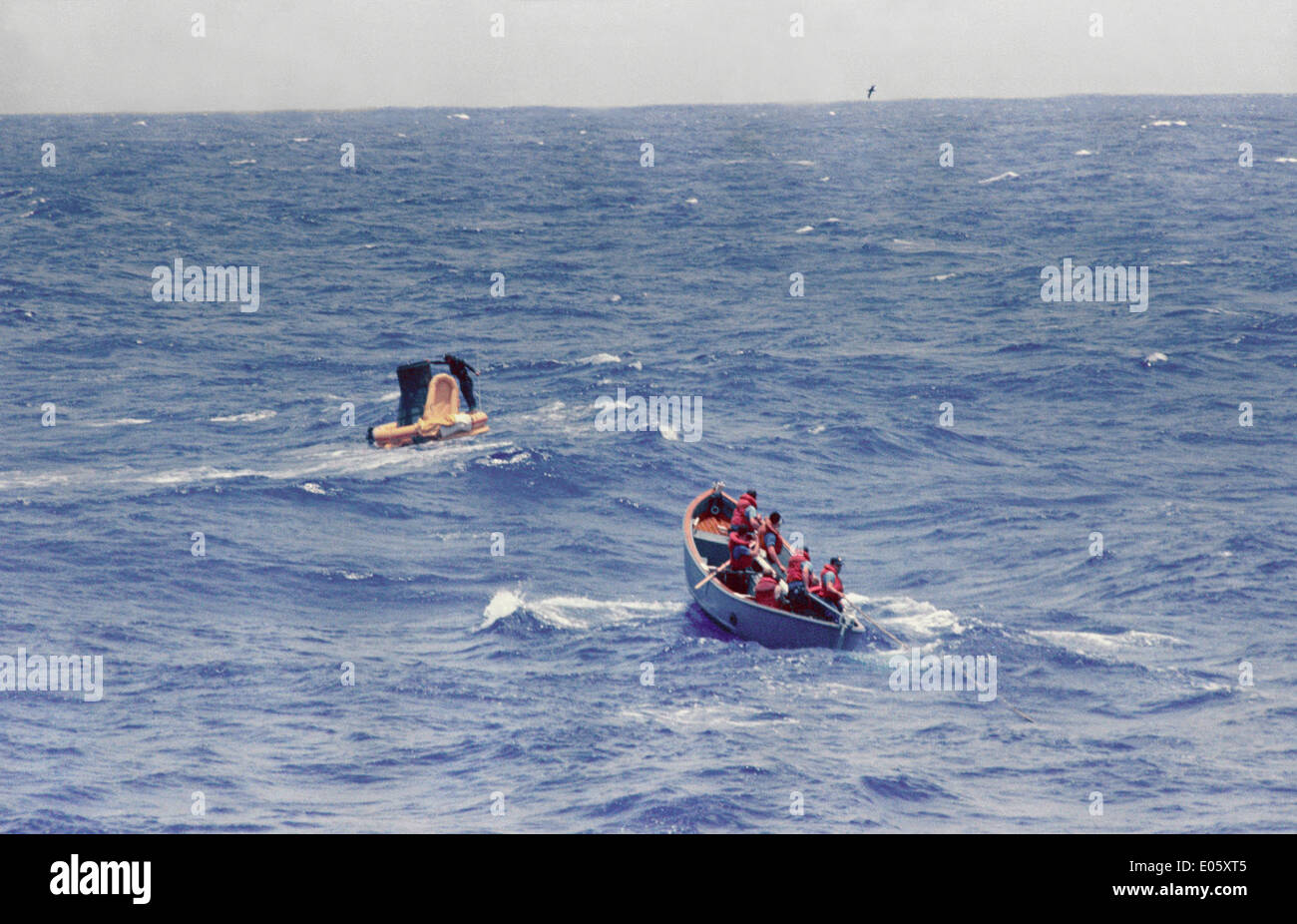 Following the successful splashdown of the Faith 7 spacecraft ...