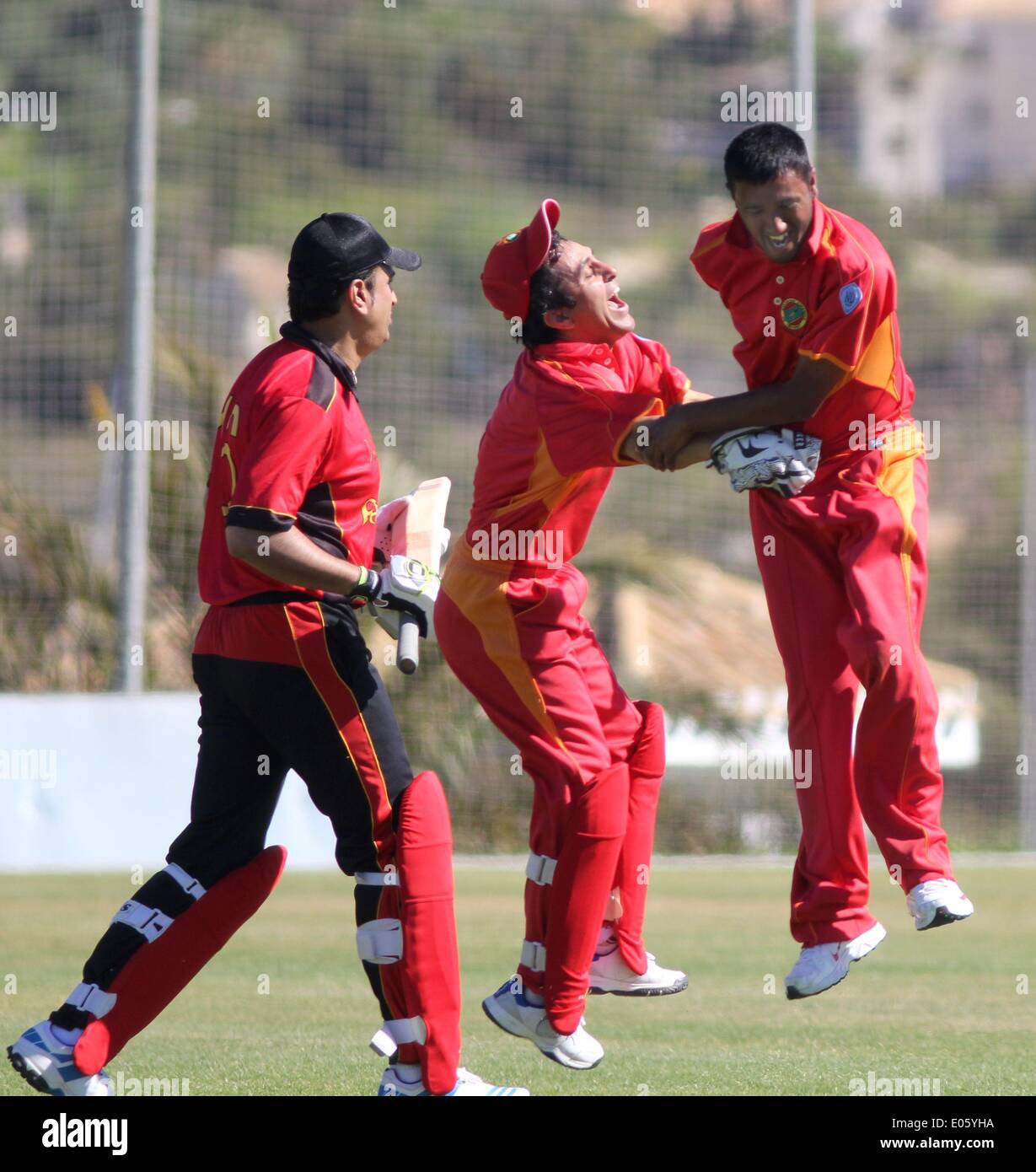 Cricket ICC Europe Division 3 Twenty Twenty Stock Photo - Alamy