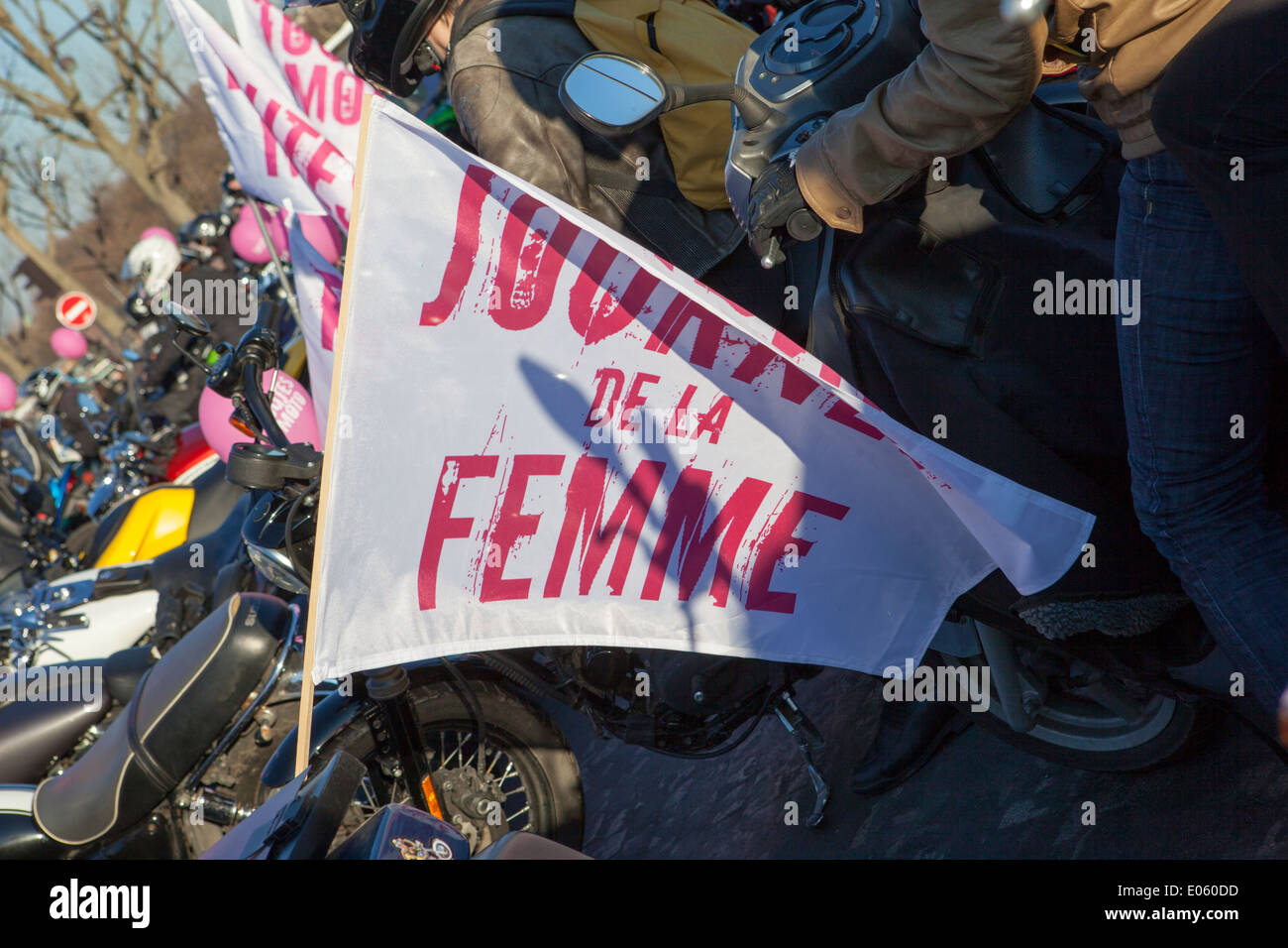 International women's day france poster hi-res stock photography and ...