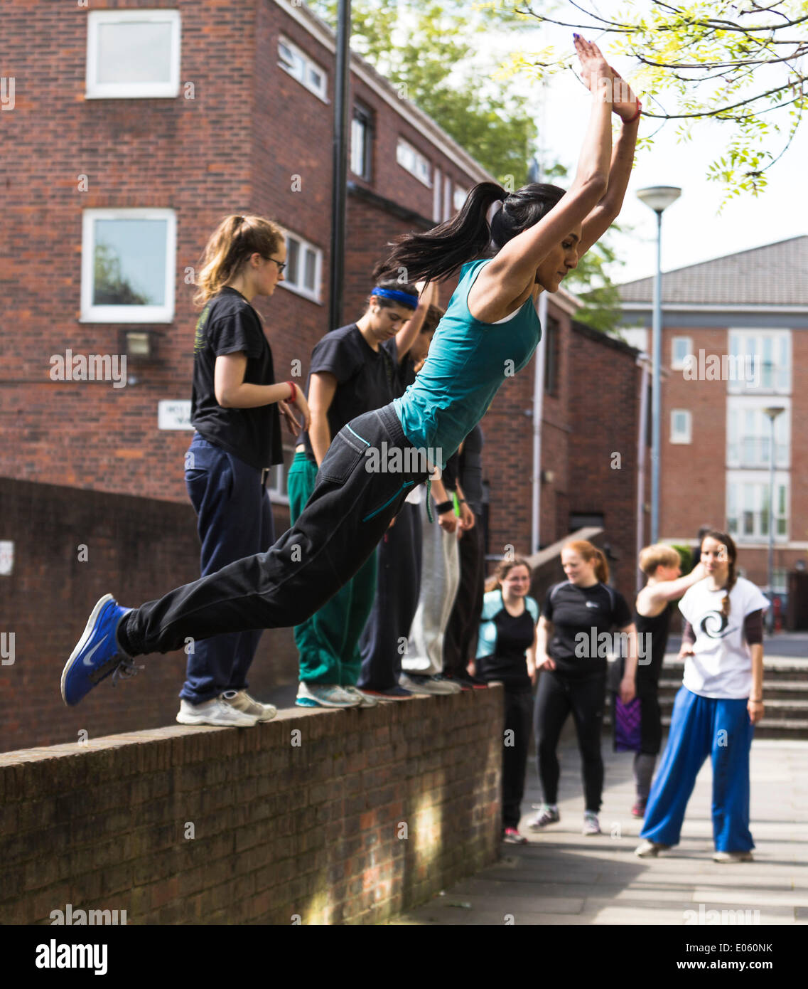 London, UK. 3rd May 2014. Participants attending training classes ...