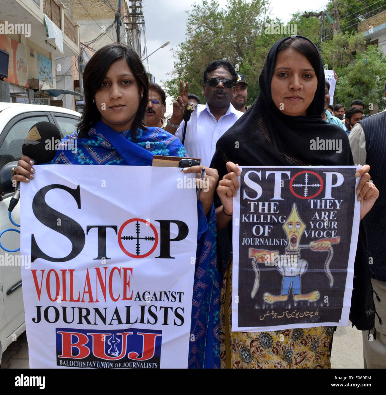 Pakistan journalists hi-res stock photography and images - Alamy