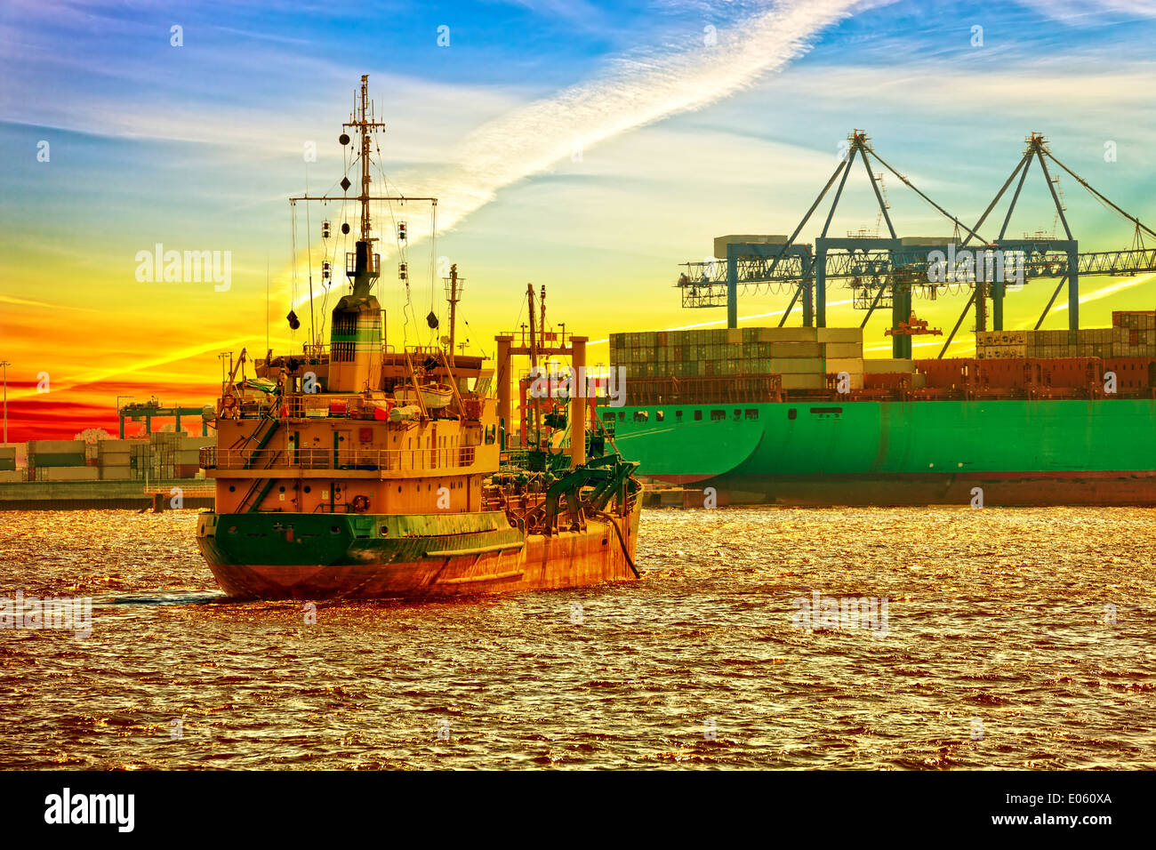 Dredge Ship High Resolution Stock Photography and Images - Alamy