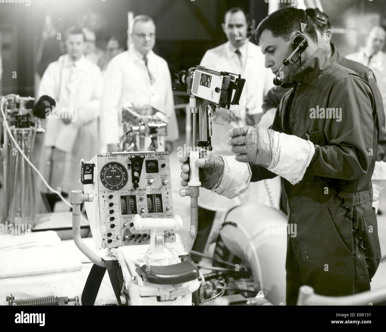 NASA's Lunar Roving Vehicle (LRV) qualification unit, used for testing ...