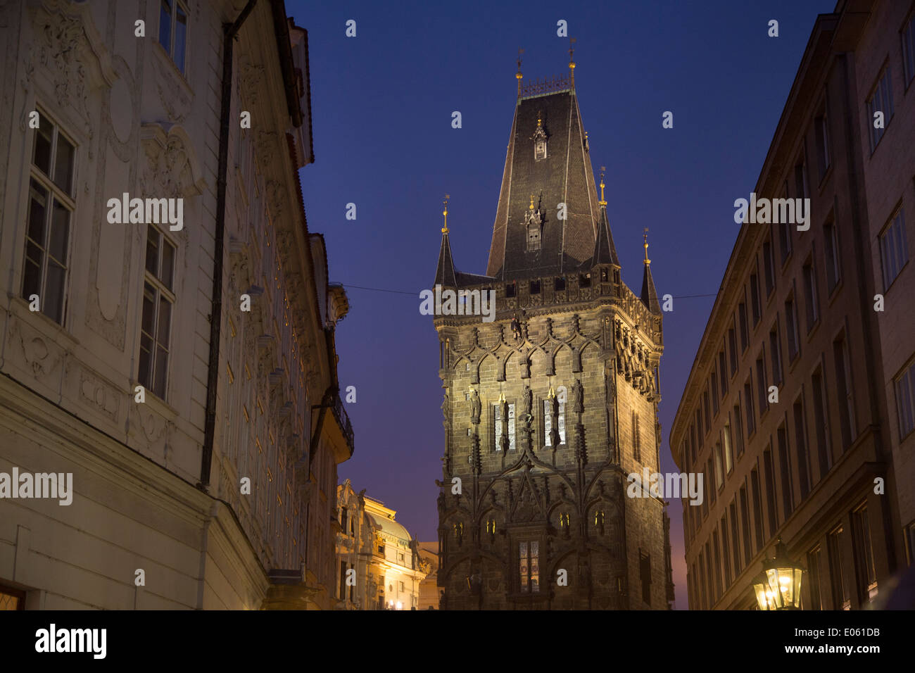 Prague powder gate hi-res stock photography and images - Alamy