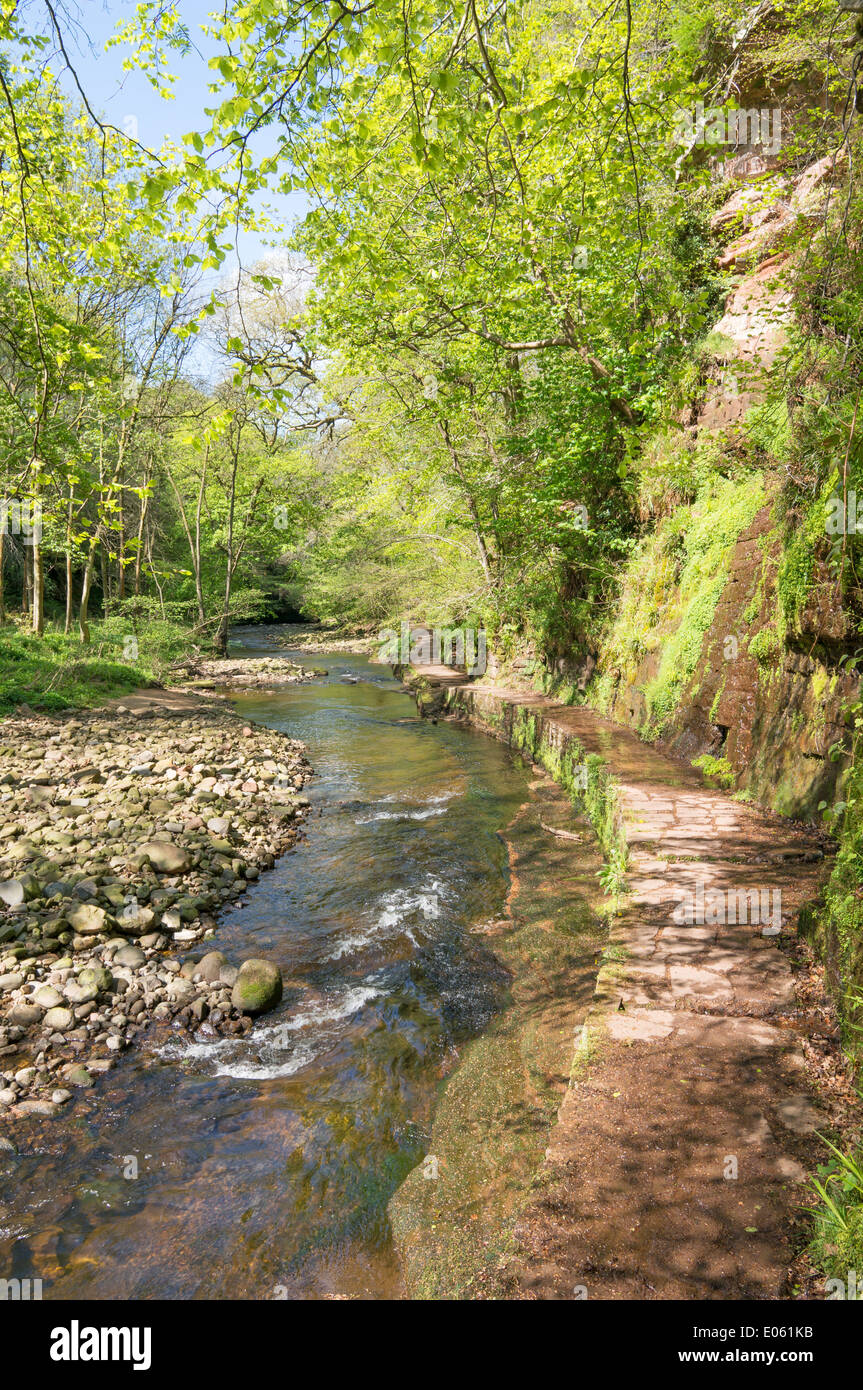 River Gelt Valley near Brampton, north west England UK Stock Photo - Alamy