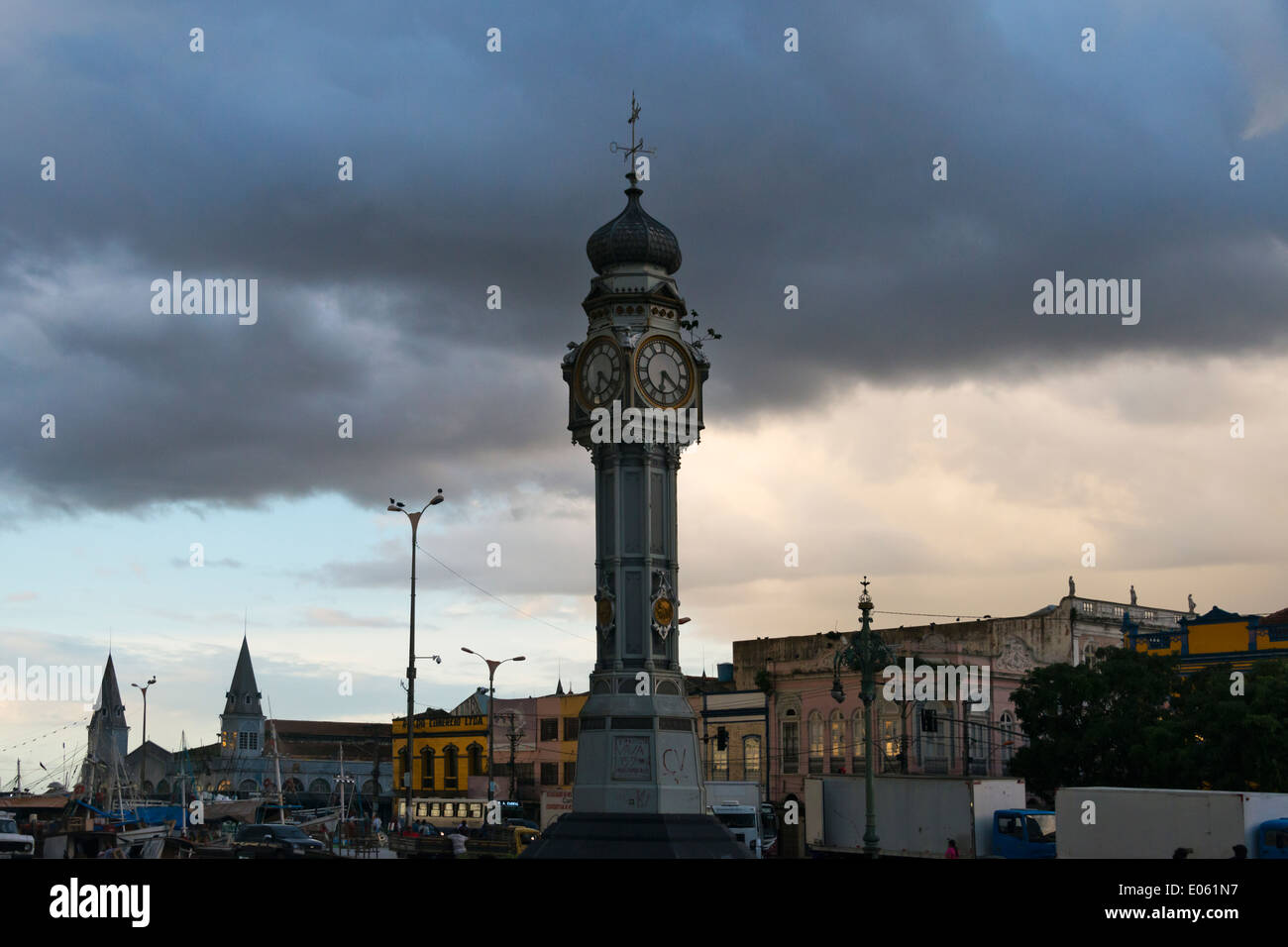 Downtown clock tower hi-res stock photography and images - Alamy