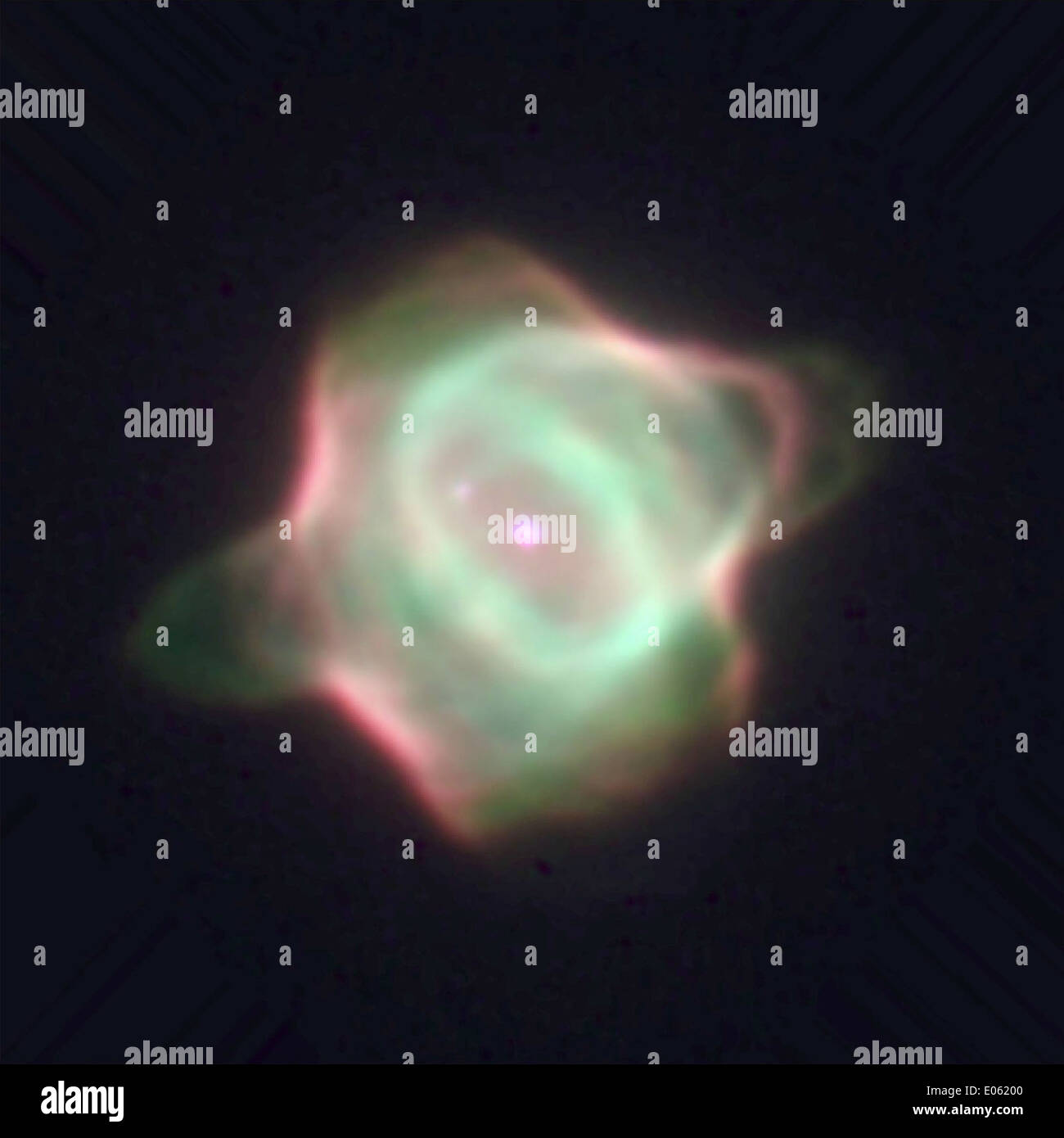 The Stingray Nebula, captured by the Hubble Space Telescope, reveals ...