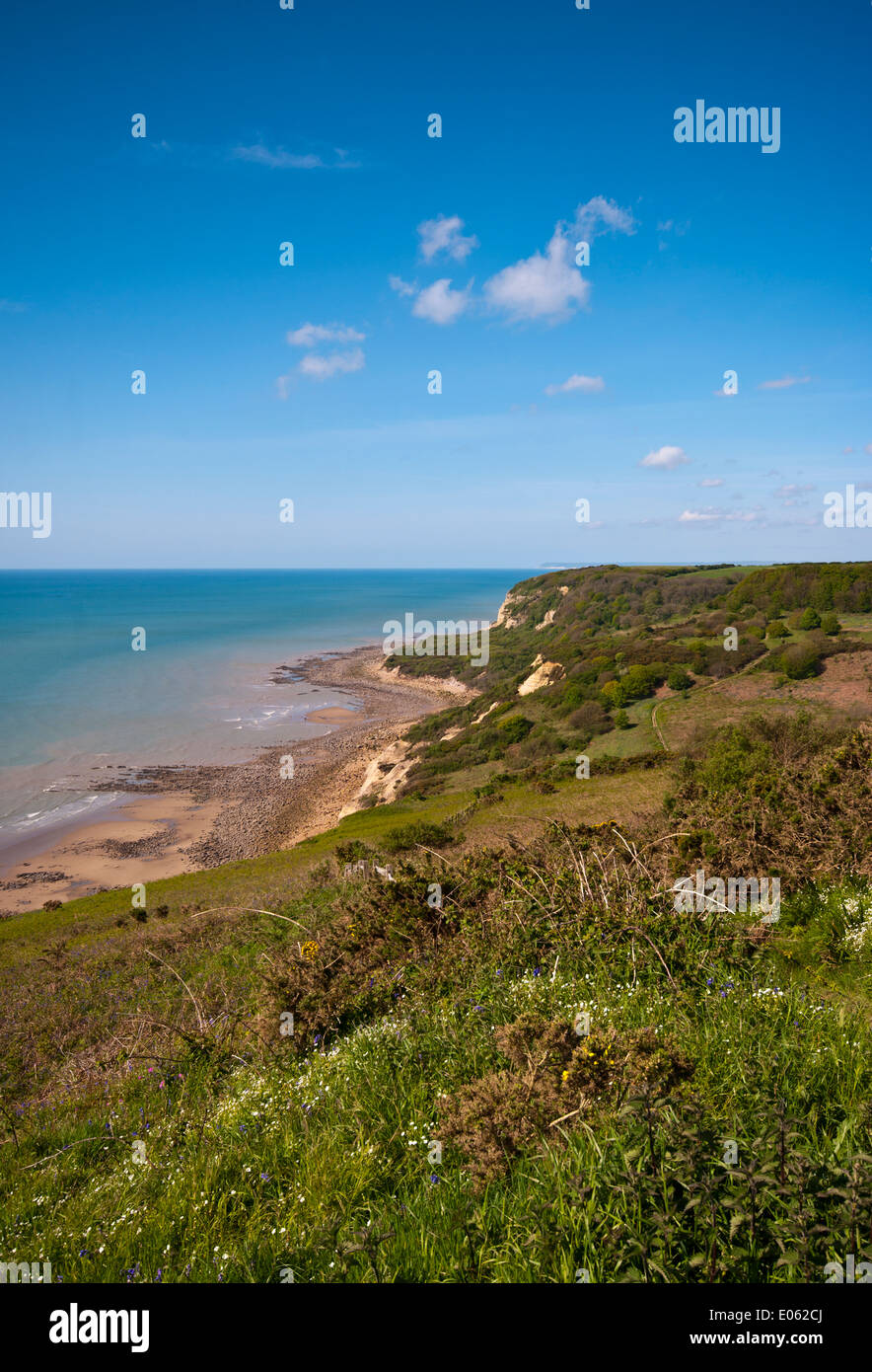 View hastings country park fairlight hi-res stock photography and ...