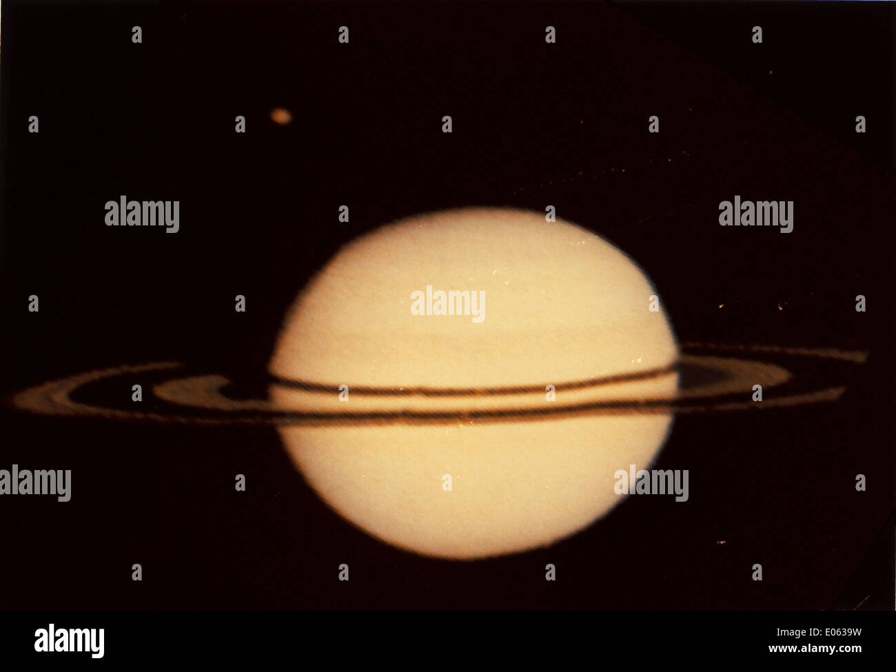 The Pioneer 11 spacecraft captured a historic image of Saturn and its ...