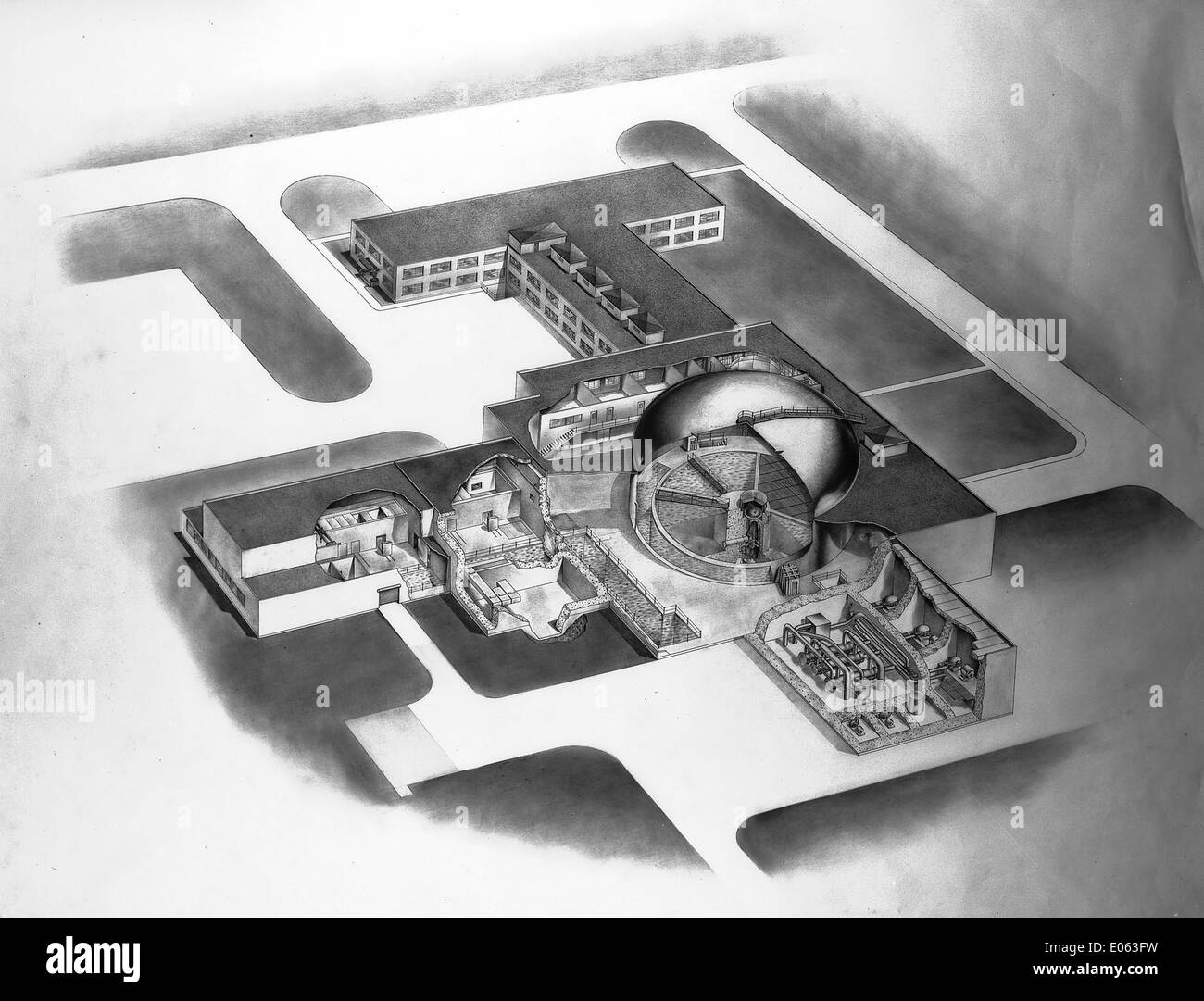 Nuclear reactor containment building hi-res stock photography and ...