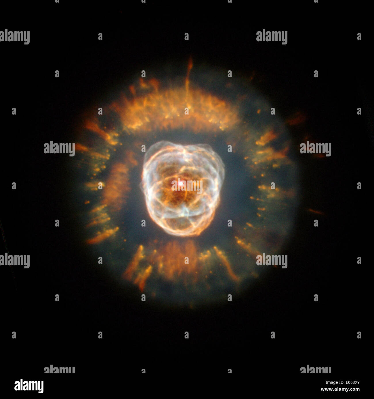 The Hubble Space Telescope captured a stunning image of the Eskimo ...