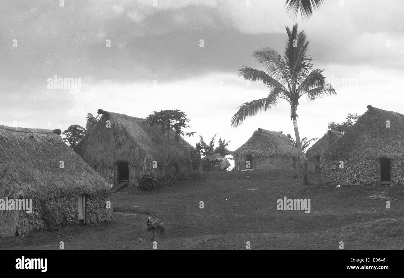 Fiji vintage Black and White Stock Photos & Images - Alamy