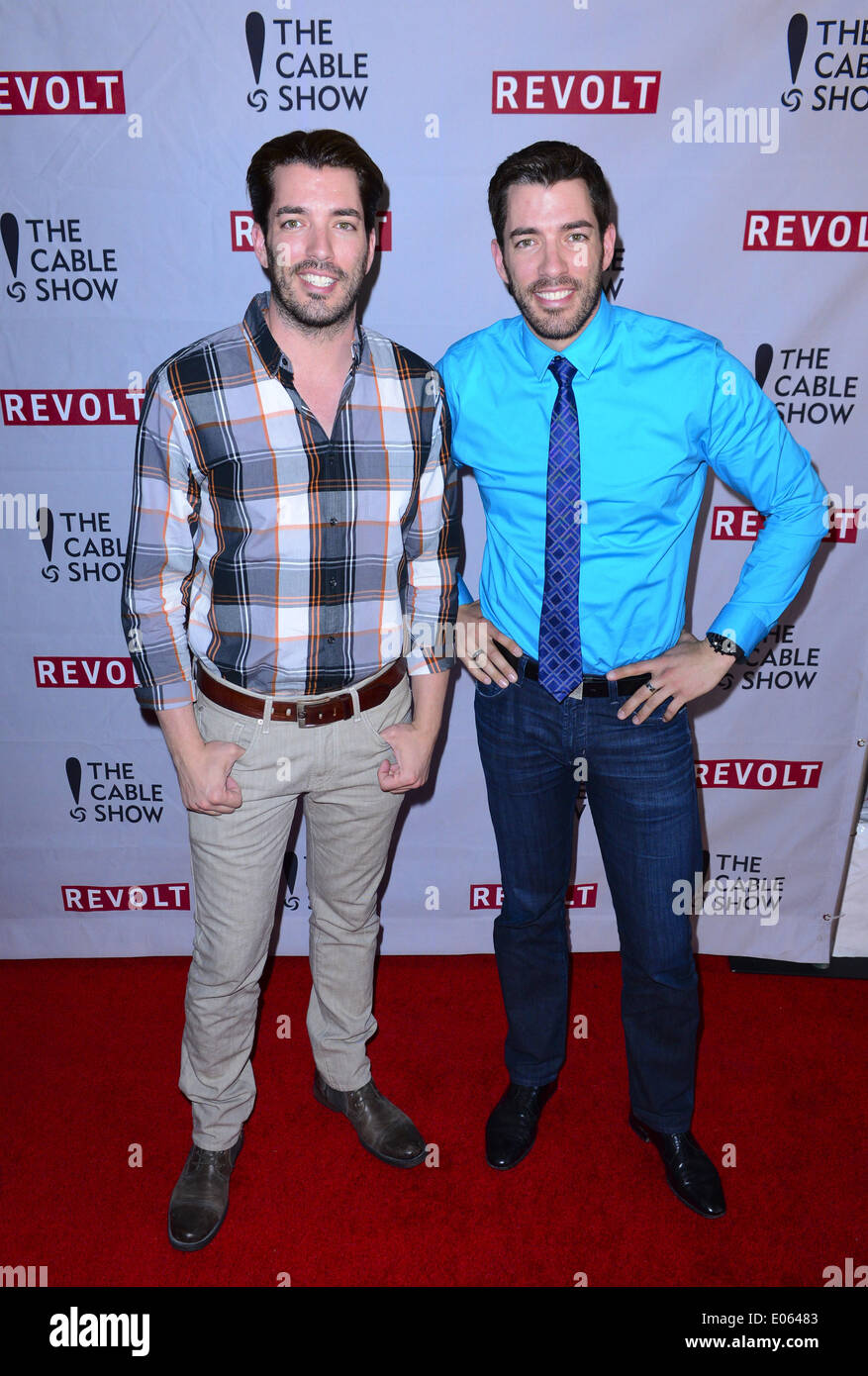 Los Angeles, California, USA. 30th Apr, 2014. Jonathan Scott and Drew ...