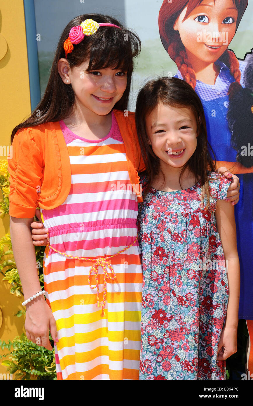 Los Angeles, California, USA. 3rd May, 2014. Chloe Noelle, Aubrey ...