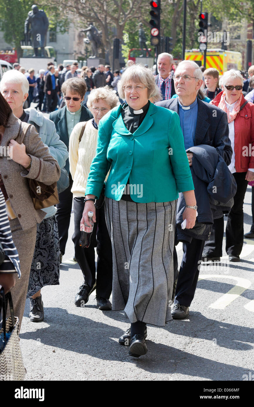 London, UK. 3 May 2014. More than 600 women ordained as priests in the ...