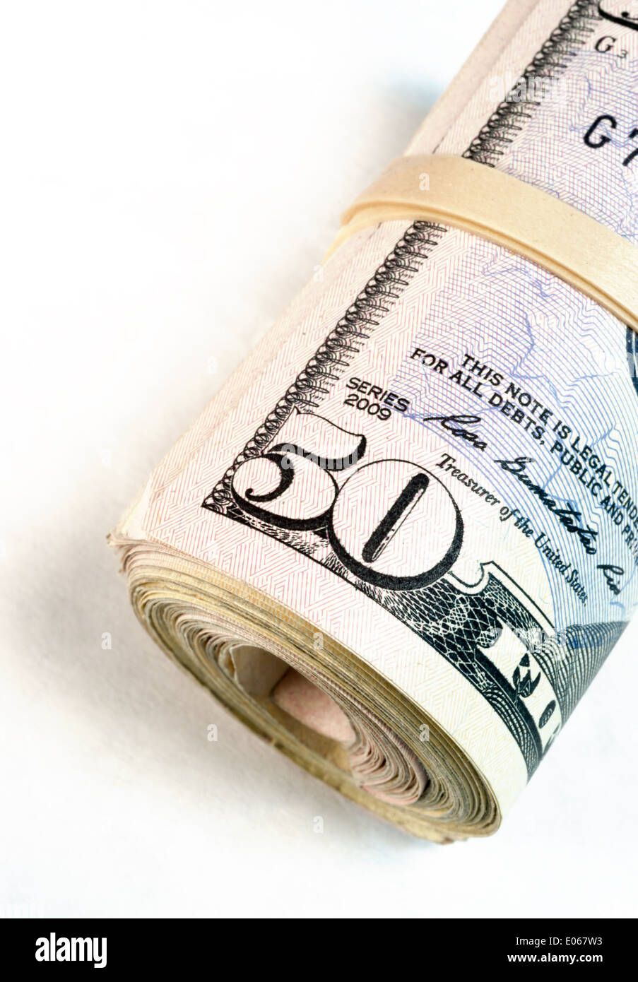 Fifty dollar note hi-res stock photography and images - Alamy