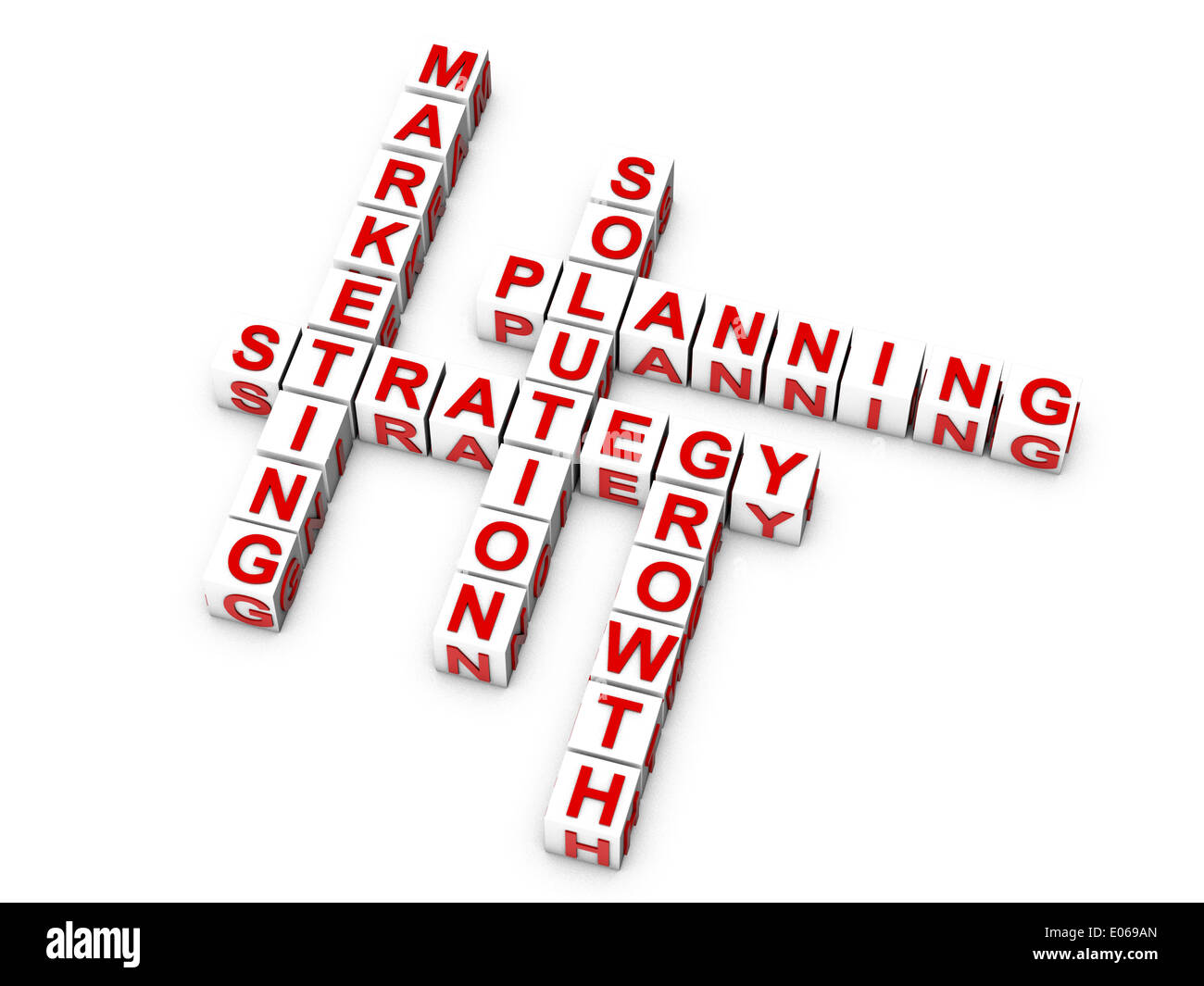 Marketing strategy leads to success Stock Photo - Alamy