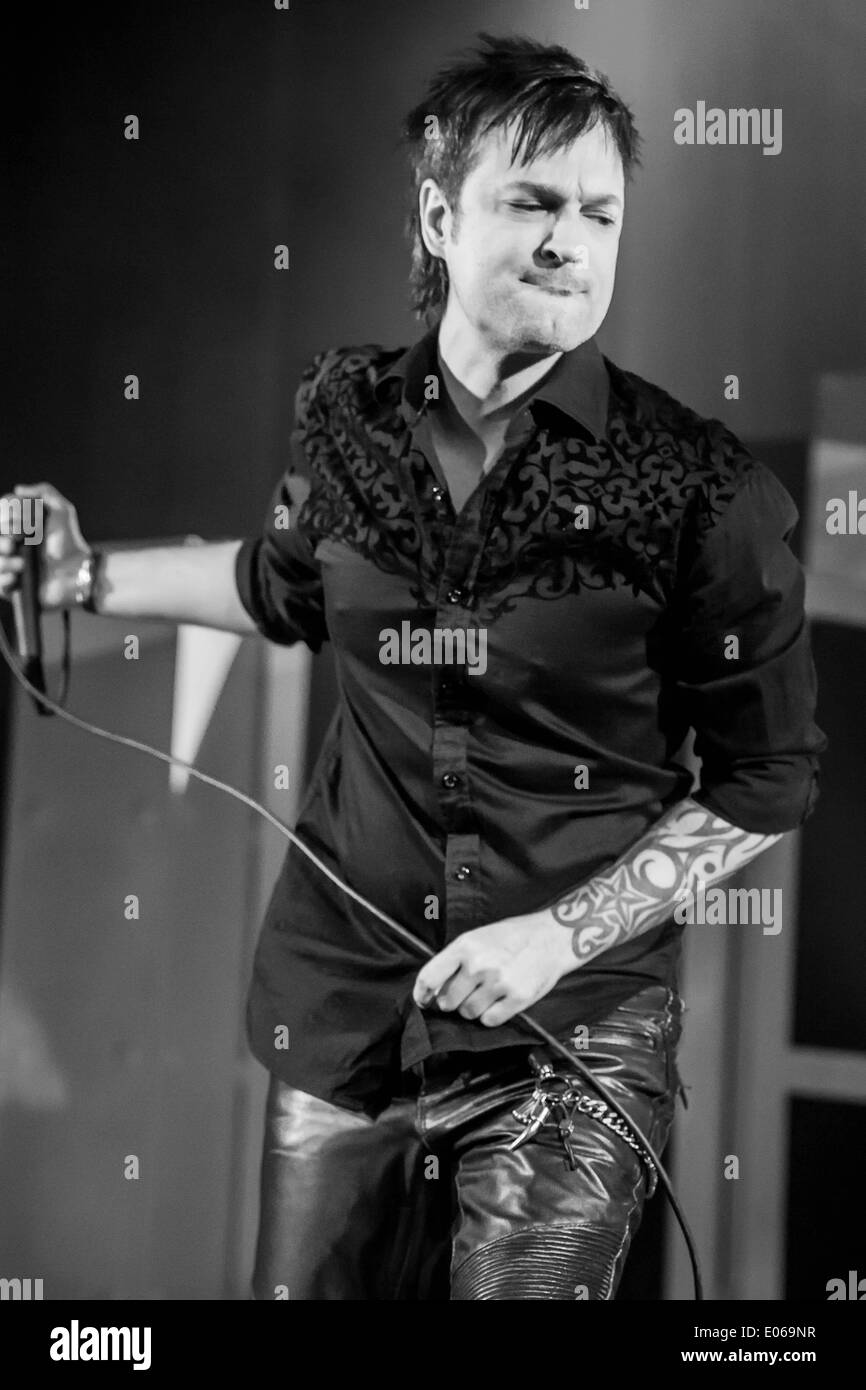 Detroit, Michigan, USA. 3rd May, 2014. X Factors runner up JEFF GUTT ...