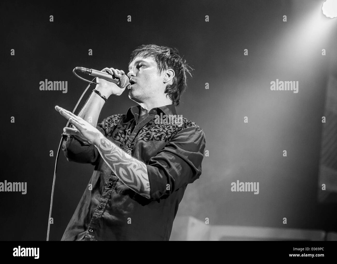 Detroit, Michigan, USA. 3rd May, 2014. X Factors runner up JEFF GUTT ...