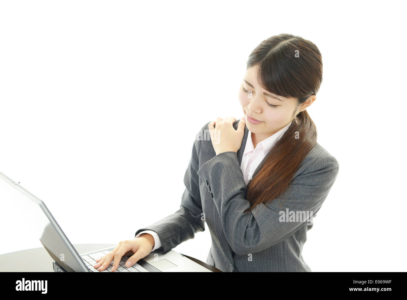 Work computer suits hi-res stock photography and images - Alamy