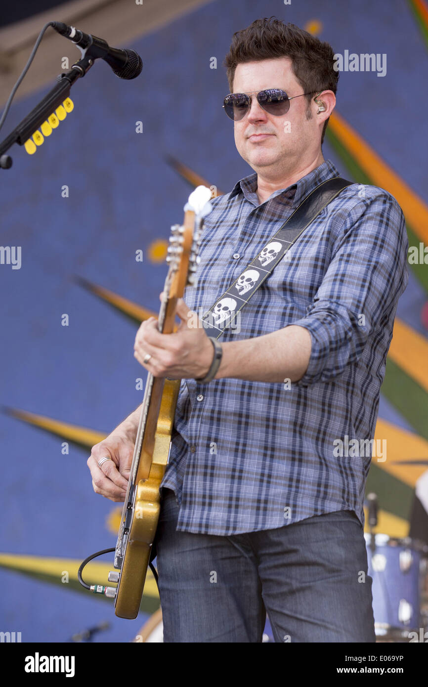 New Orleans, Louisiana, USA. 3rd May, 2014. Bassist TOM DRUMMOND of ...