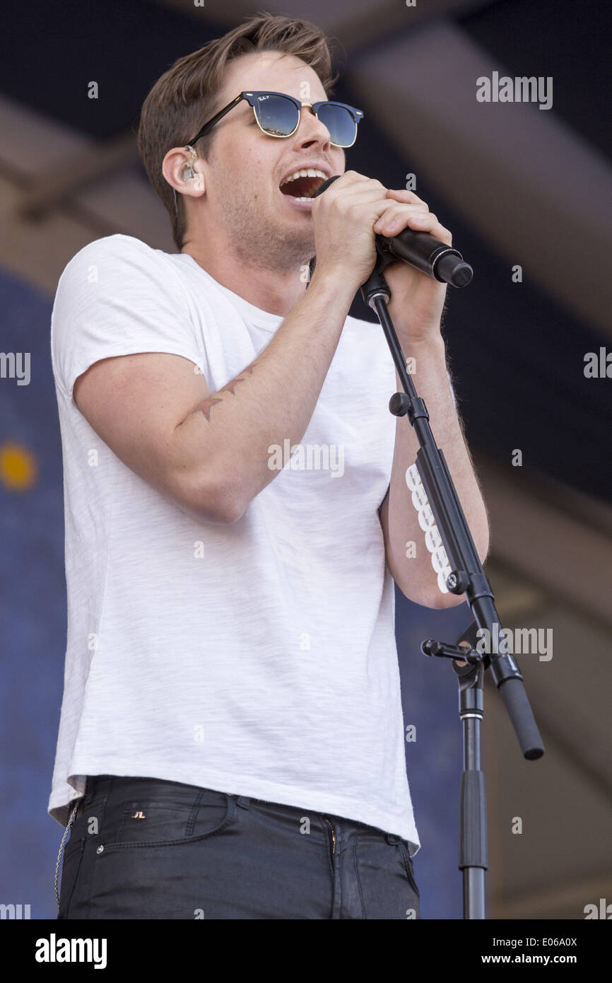 New Orleans, Louisiana, USA. 3rd May, 2014. Vocalist MARK FOSTER of ...