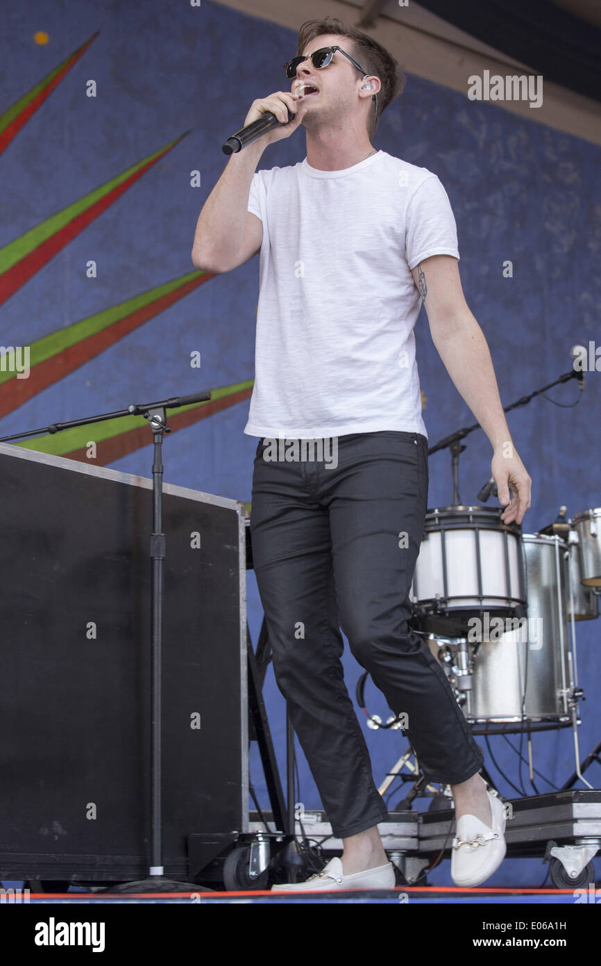 New Orleans, Louisiana, USA. 3rd May, 2014. Vocalist MARK FOSTER of ...