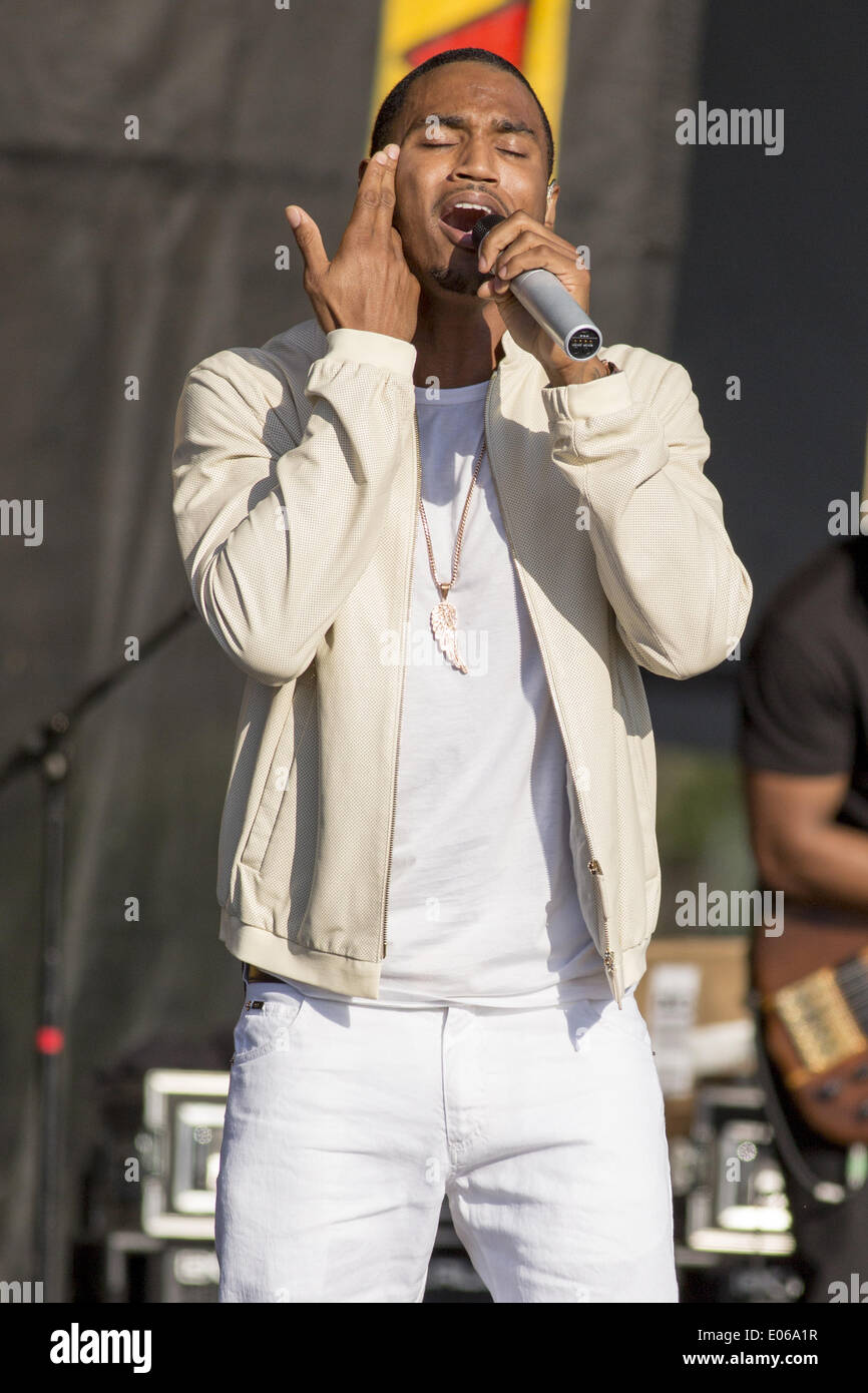 New Orleans, Louisiana, USA. 3rd May, 2014. Rapper TREY SONGZ (aka ...