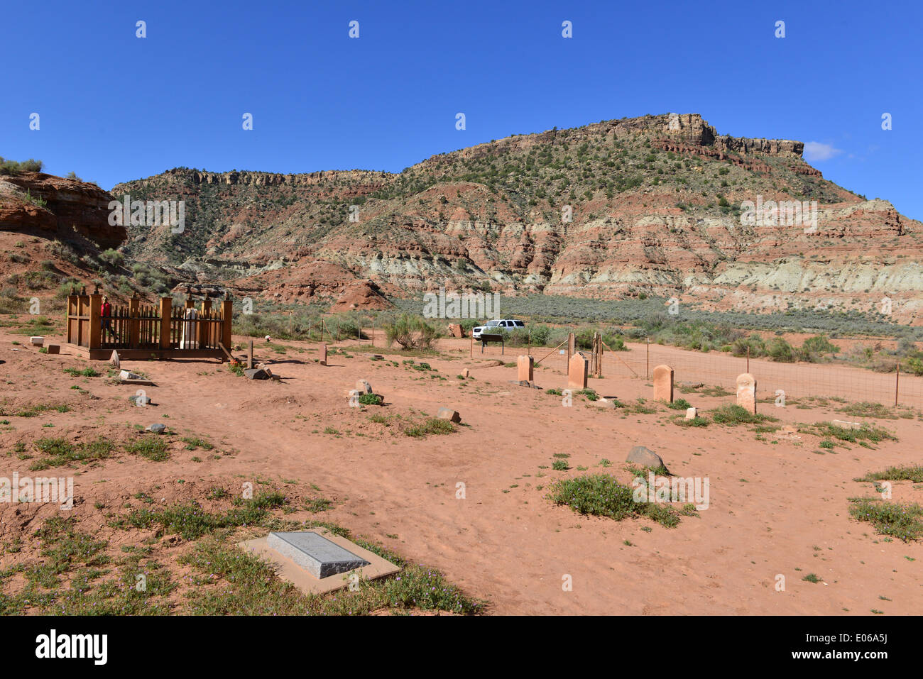Grafton Ghost town in Utah Stock Photo - Alamy