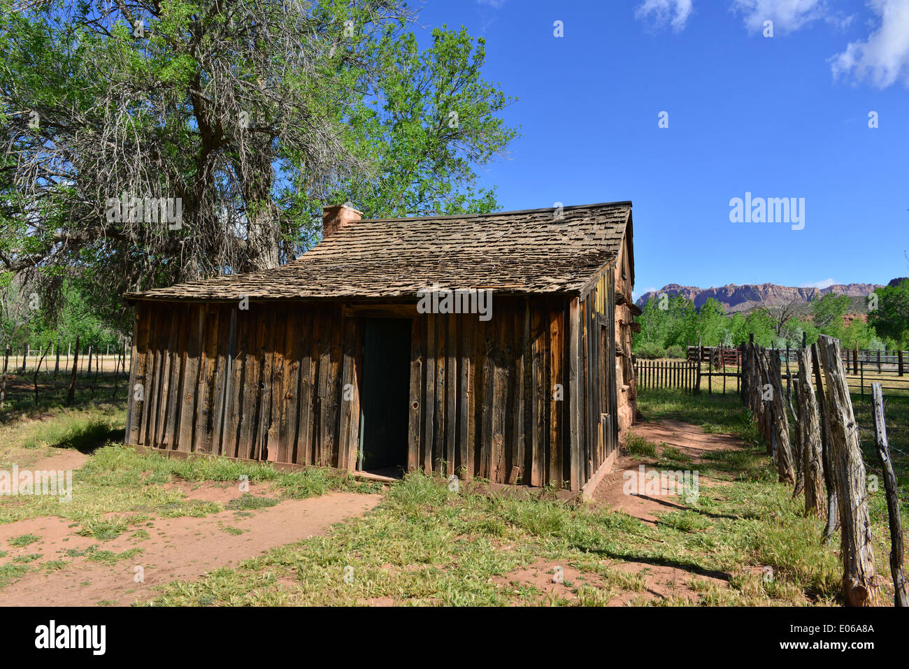Grafton Ghost town in Utah Stock Photo - Alamy