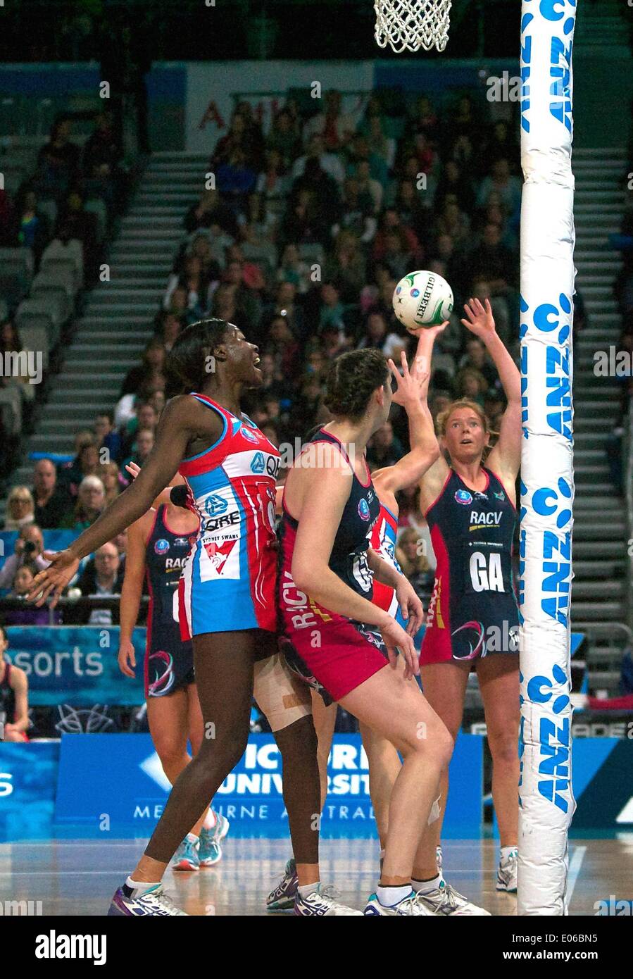 Melbourne, Victoria, Australia. 4th May, 2014. TEGAN CALDWELL of the ...
