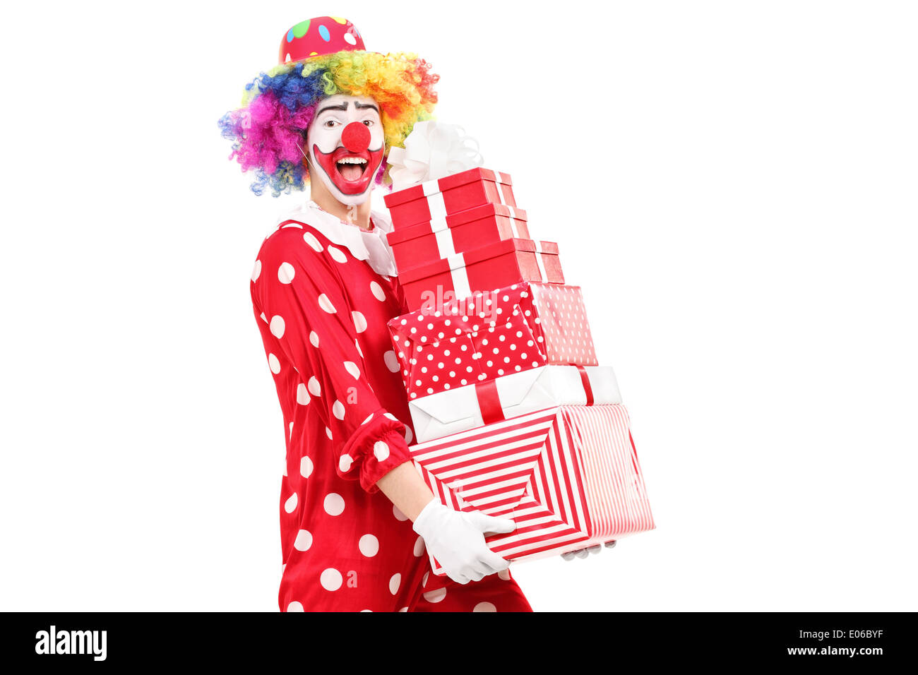 Male clown hi-res stock photography and images - Alamy