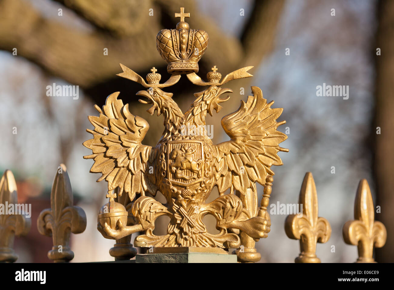 Russian double headed eagle hi-res stock photography and images - Alamy