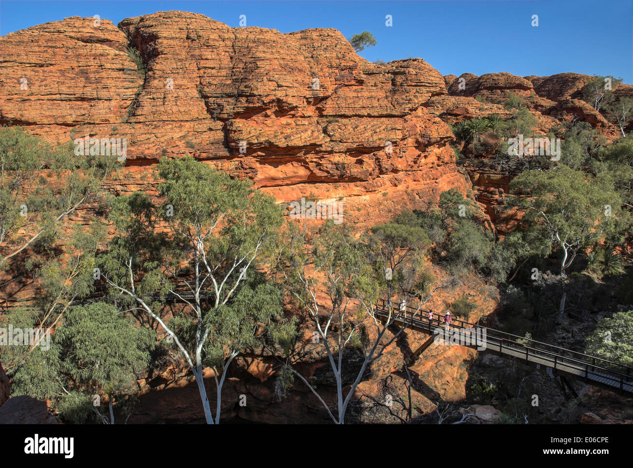 Kings Canyon Rim Walk, Watarrka National Park, Central Australia Stock ...