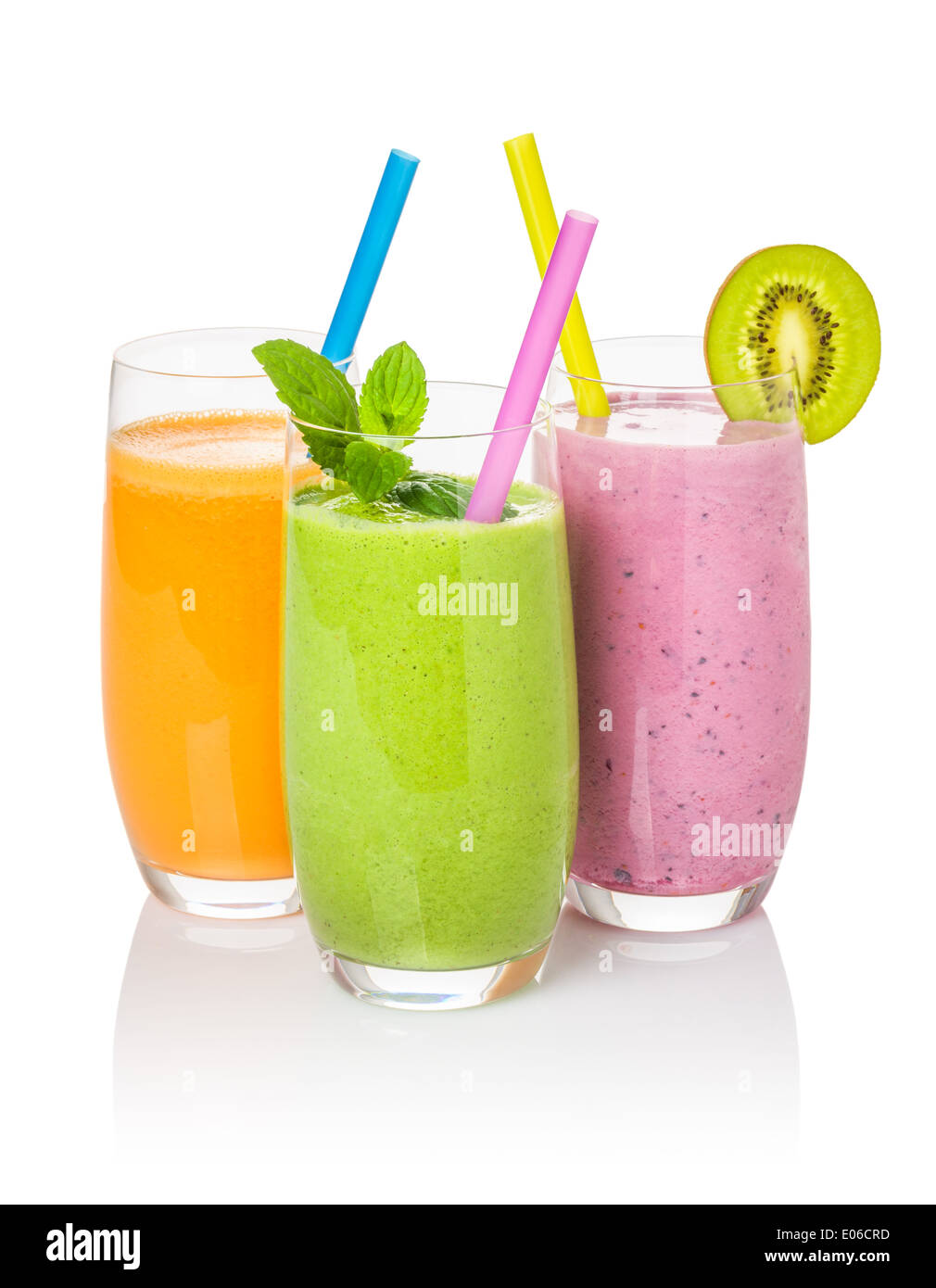 Fresh carrot juice smoothies Cut Out Stock Images & Pictures - Alamy
