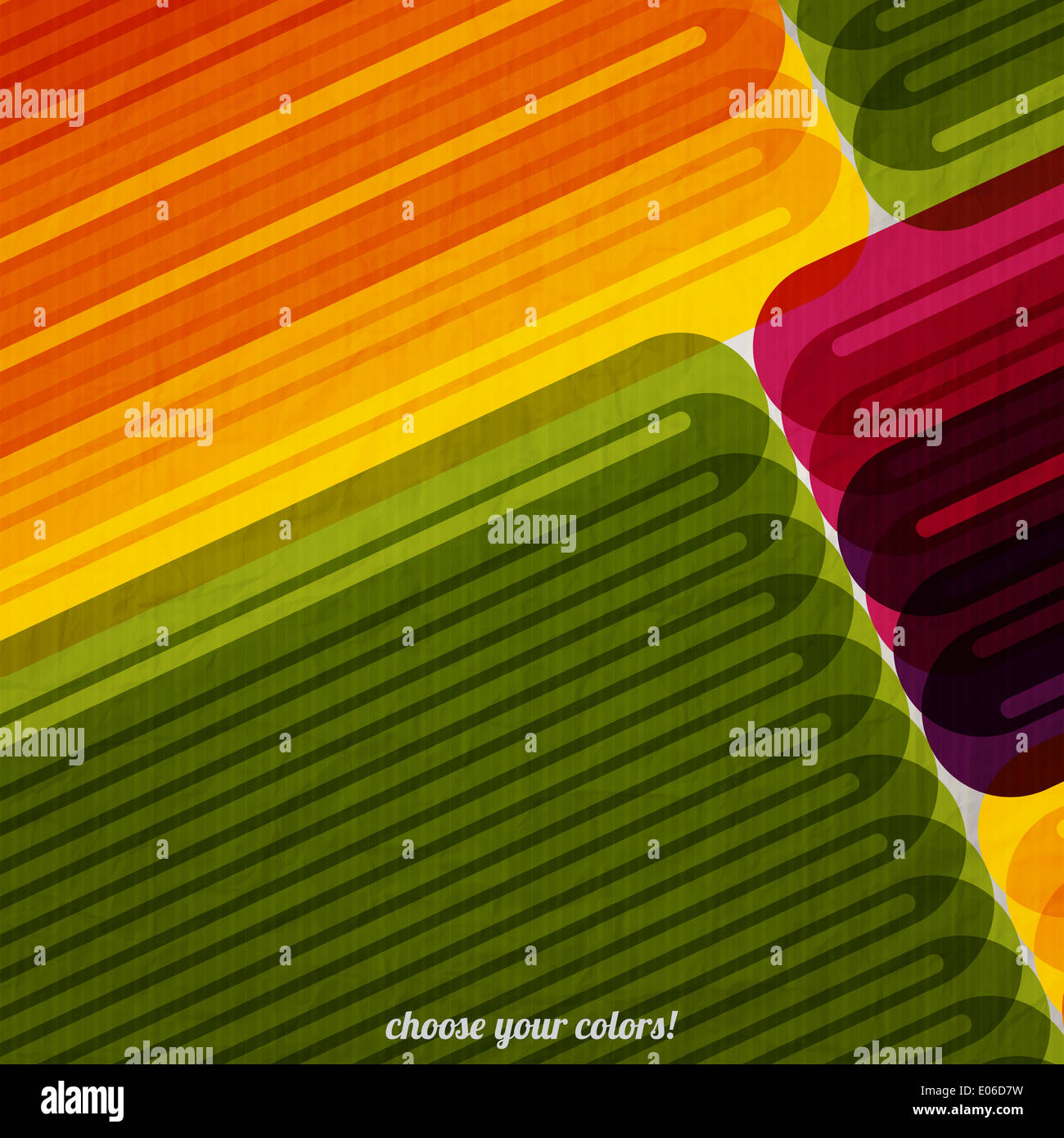 abstract background with colorful elements on paper texture Stock Photo ...