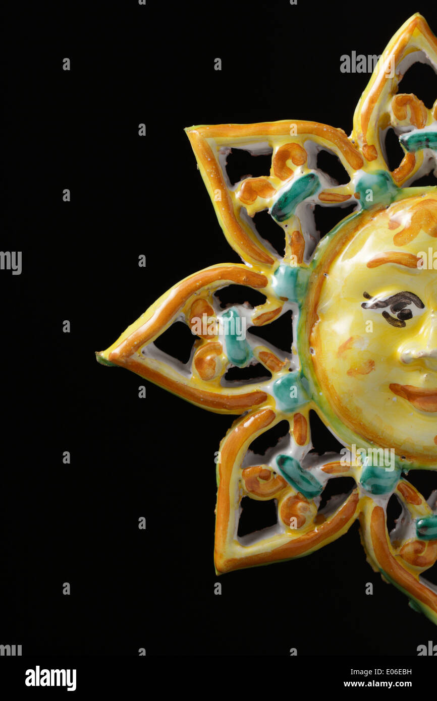 Pottery sun face hi-res stock photography and images - Alamy