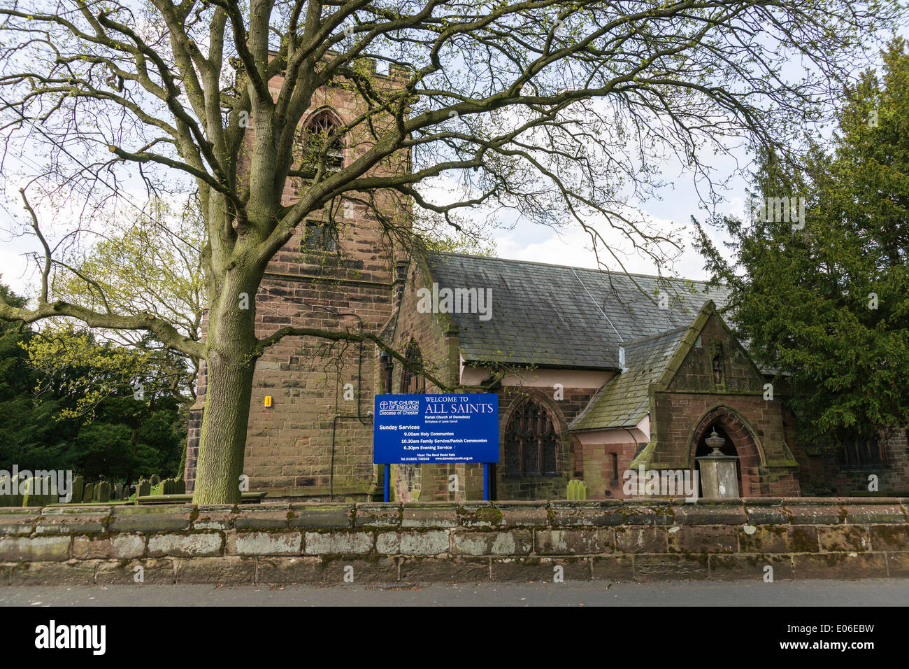 Daresbury was the birthplace of Alice's Adventures in Wonderland author ...