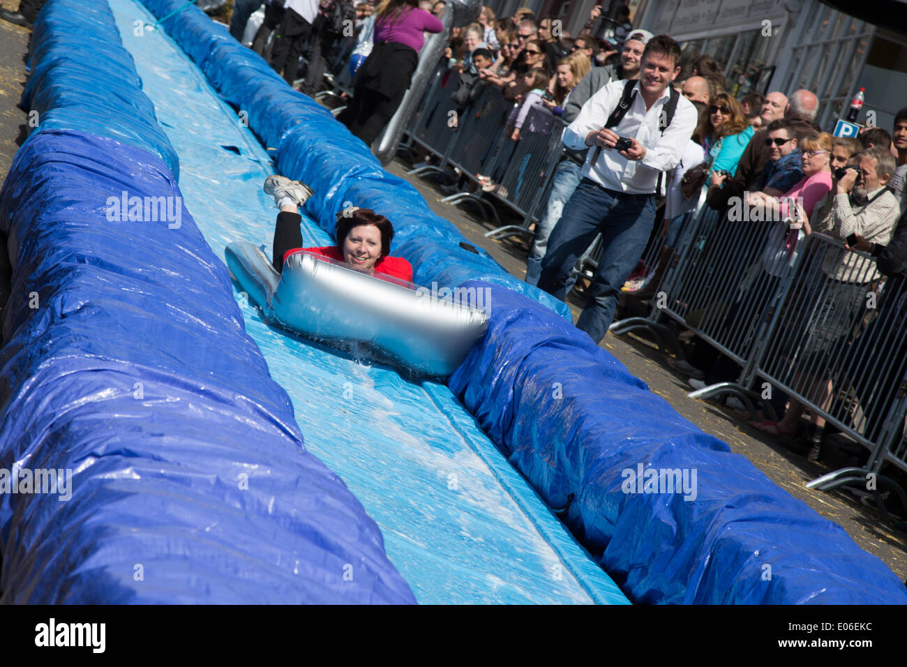 Bristol park water slide hi-res stock photography and images - Alamy