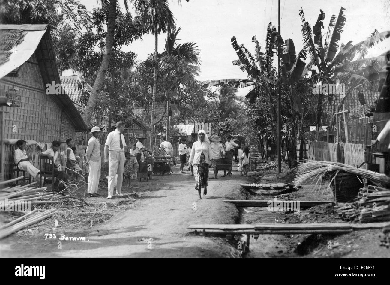 Java and Batavia Stock Photo - Alamy