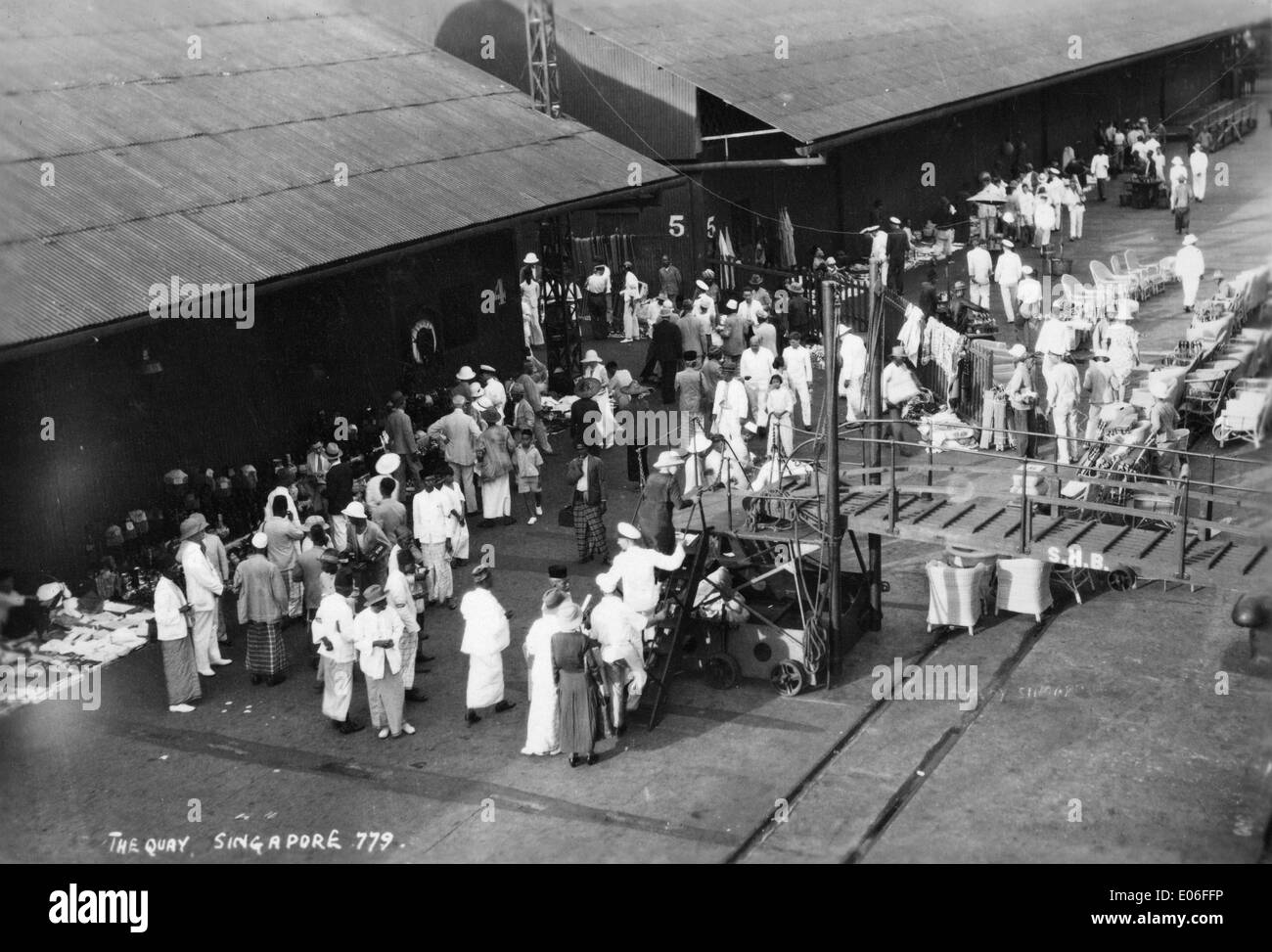 Singapore 1920s Black and White Stock Photos & Images - Alamy