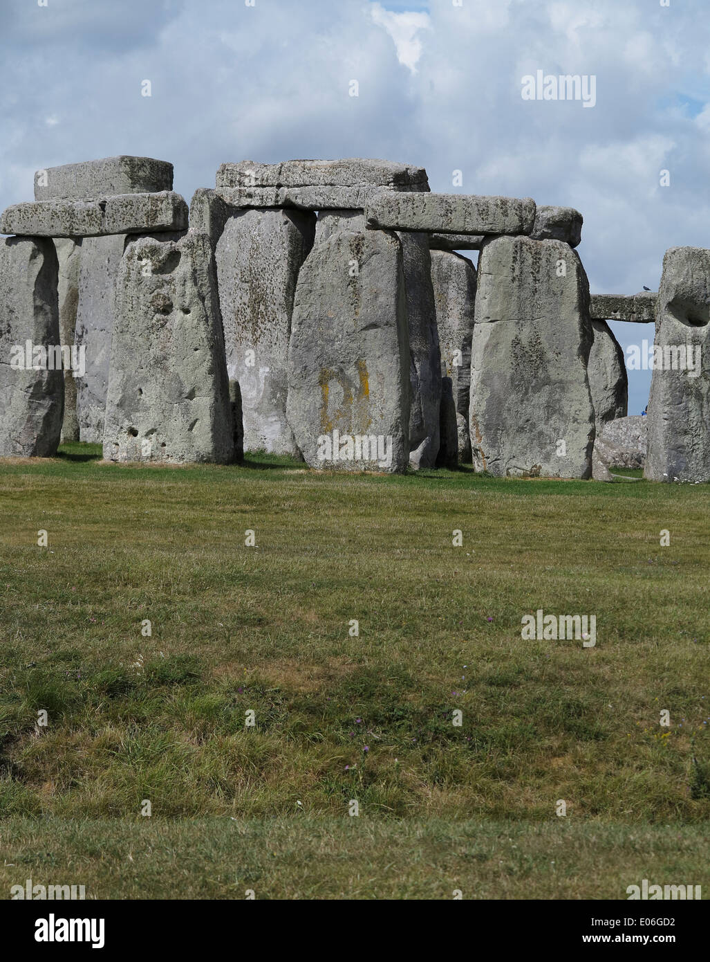 Stonehenge partial view uprights and lintels famous English Neolithic ...